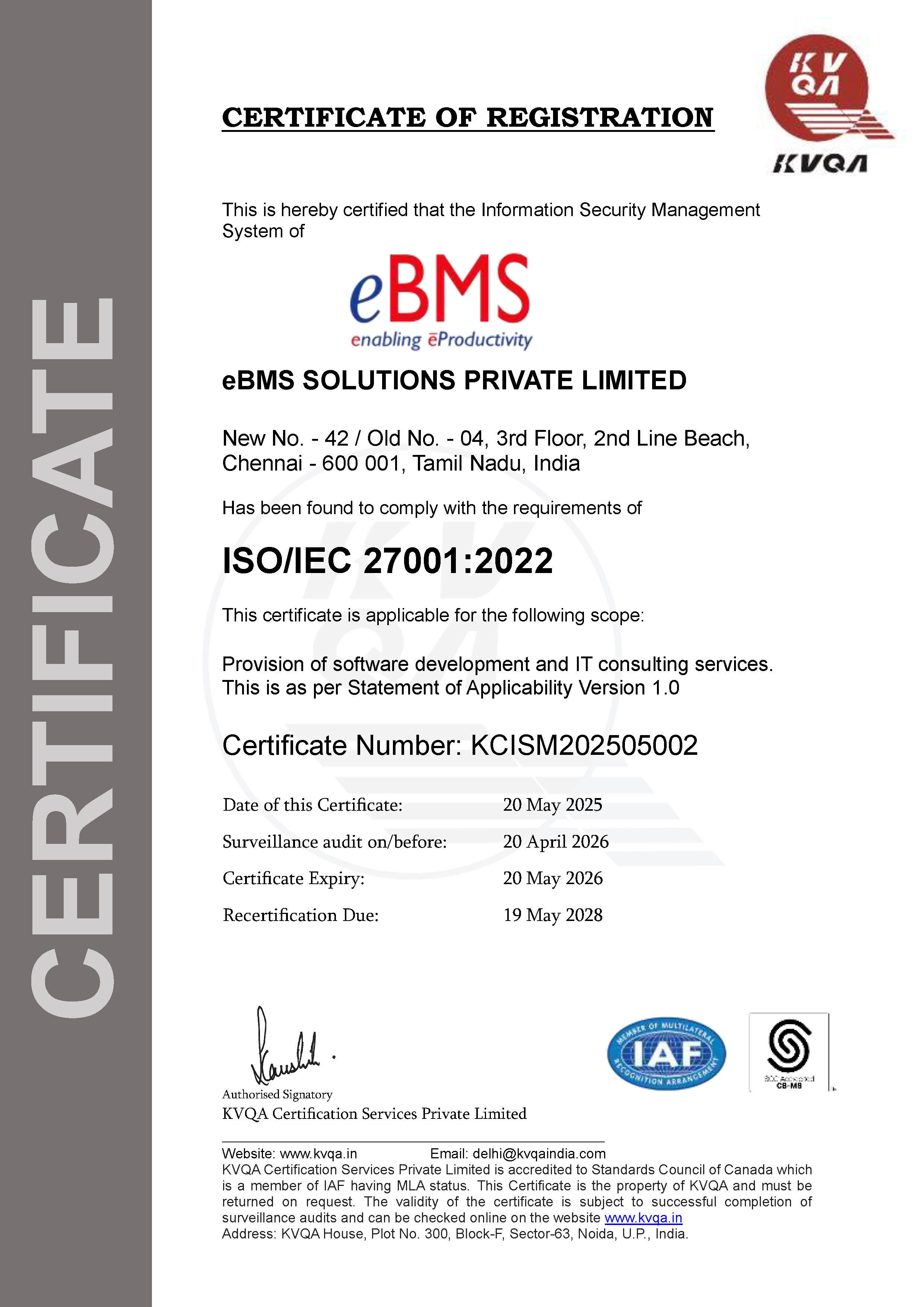 eBMS Solutions Partner Program